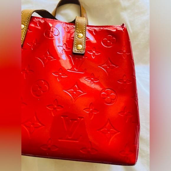 Louis Vuitton | Bags | Louis Vuitton Authentic Vintage Reade Red ...